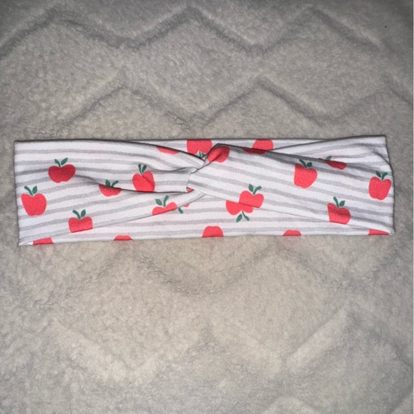 Accessories | Striped Apple Headband | Poshmark